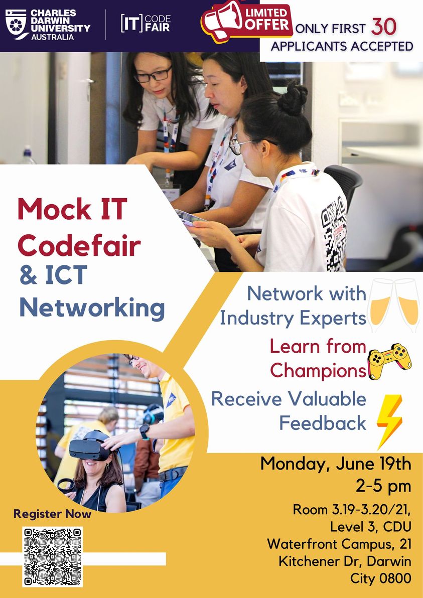 CDU ITCodeFair Journey Series: Mock ITCodeFair – CDU IT Code Fair