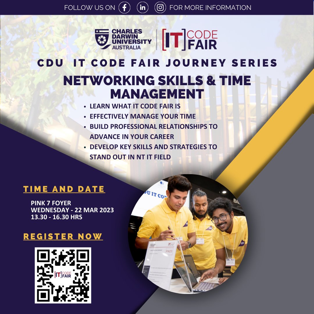 CDU IT Code Fair – Faculty of Science and Technology